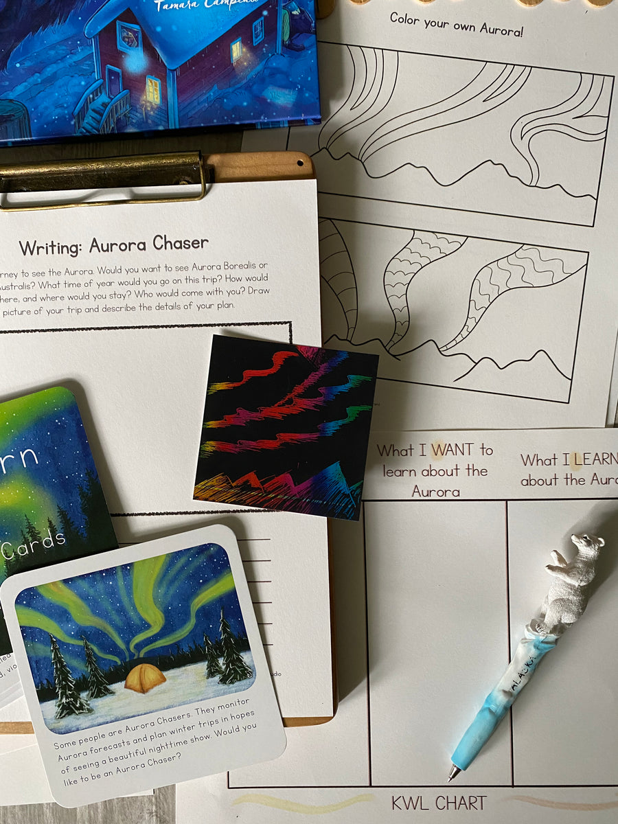 Northern Lights Digital Download Learning Bundle – Tiny Nest Studio