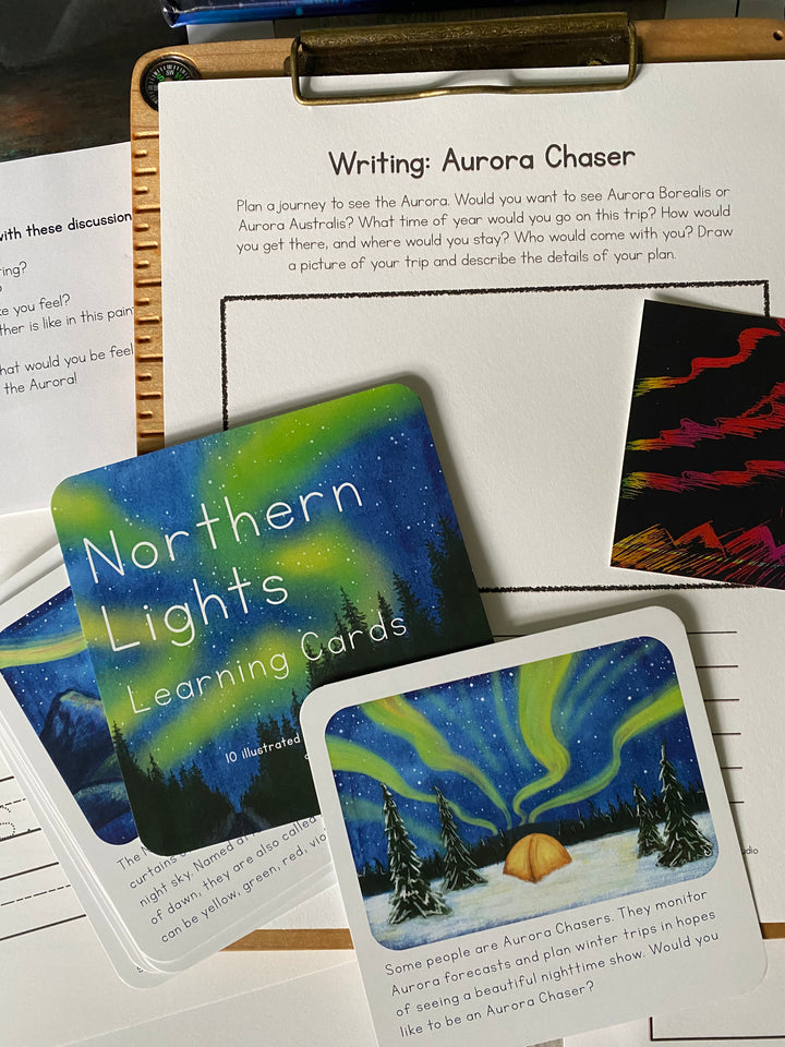Northern Lights Digital Download Learning Bundle – Tiny Nest Studio