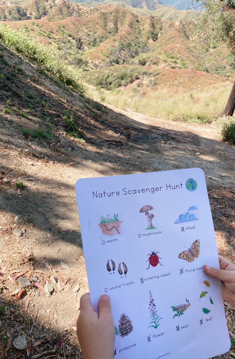 Nature Scavenger Hunt: Digital Download – Tiny Nest Studio